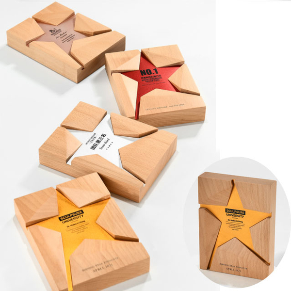 Wood Trophy - Medals Award