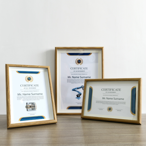 Wooden Frame - Medals Award