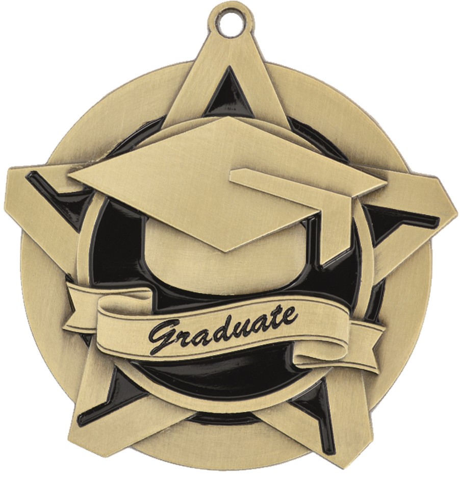 Super Star Graduate Medal - Medals Award