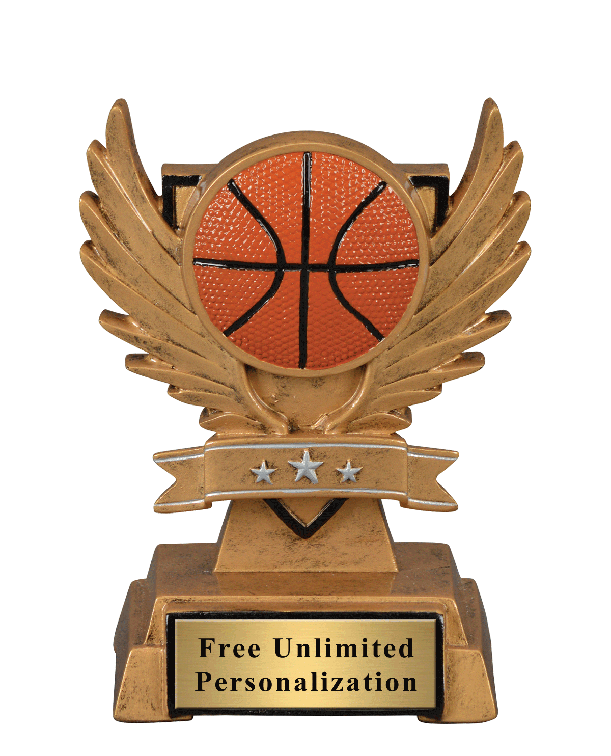 Victory Wing Basketball Award - Medals Award