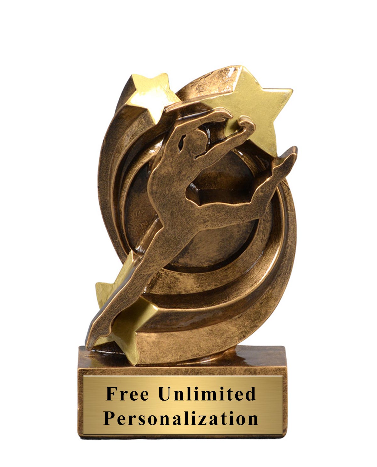 Star Swirl Dance Trophy - Medals Award