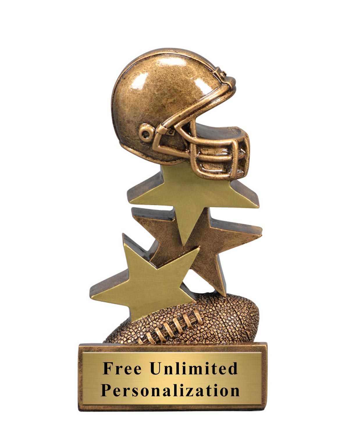 Star Step Football Trophy - Medals Award