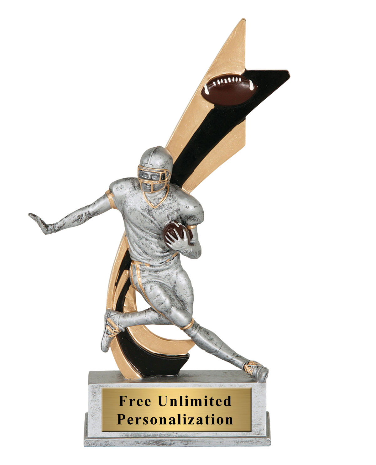 Live Action Football Trophies - Medals Award