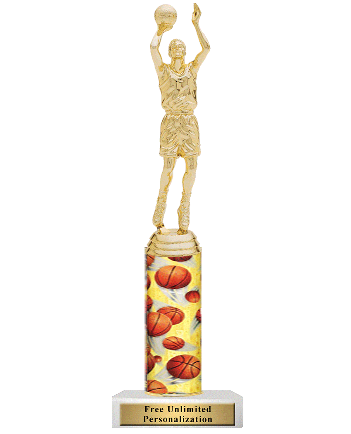 Basketball Column Trophy - Medals Award