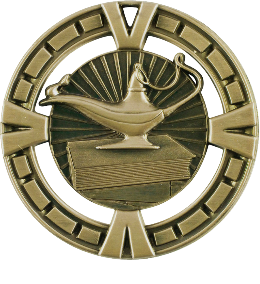 Big Victory Lamp of Knowledge Medal - Medals Award