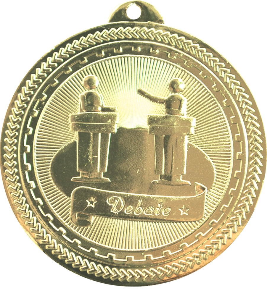 BriteLazer Debate Medal - Medals Award