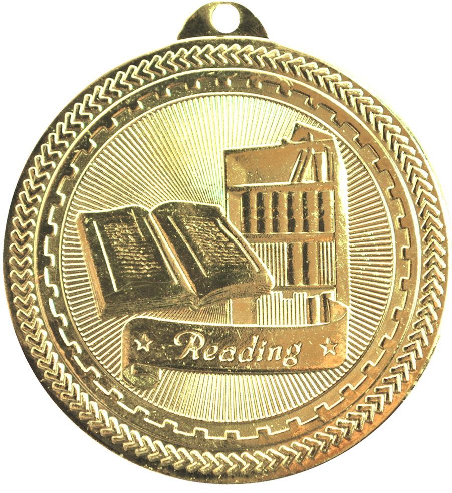 BriteLazer Reading Medal - Medals Award