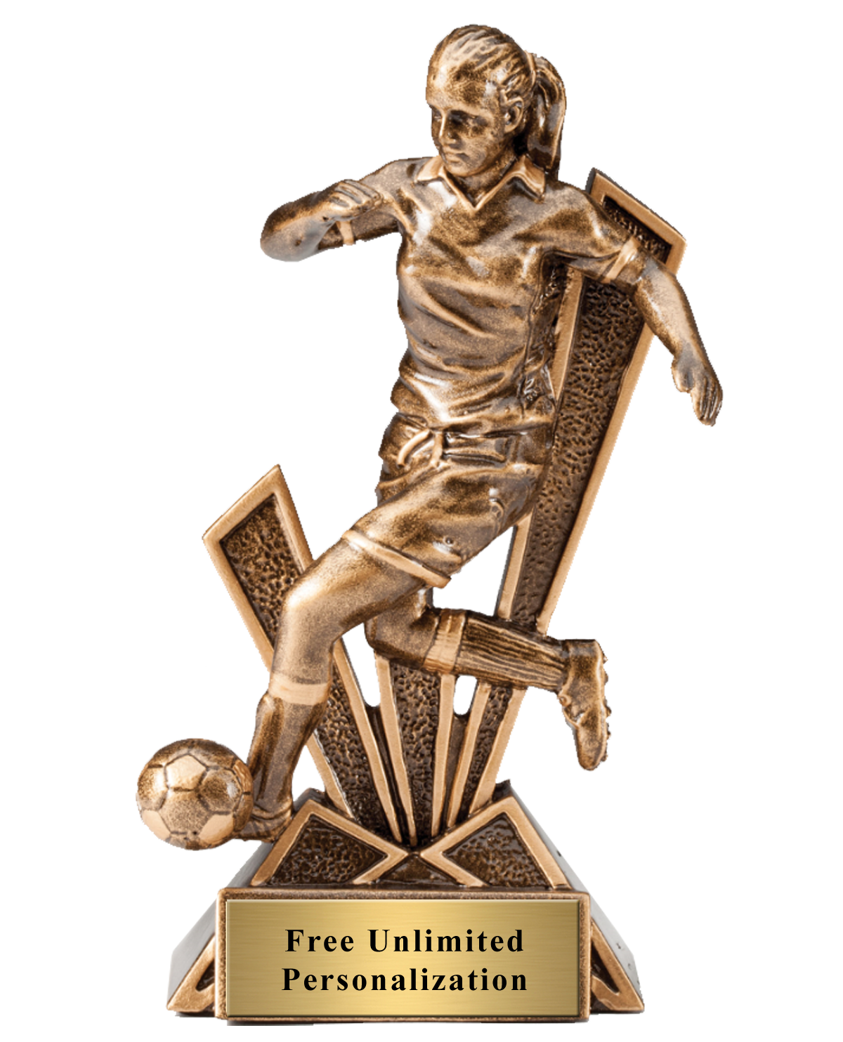CheckMate Soccer Trophy - Female - Medals Award