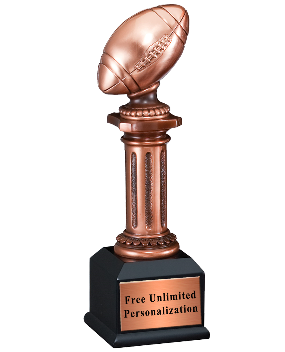 Elegant Football Column Trophy - Medals Award