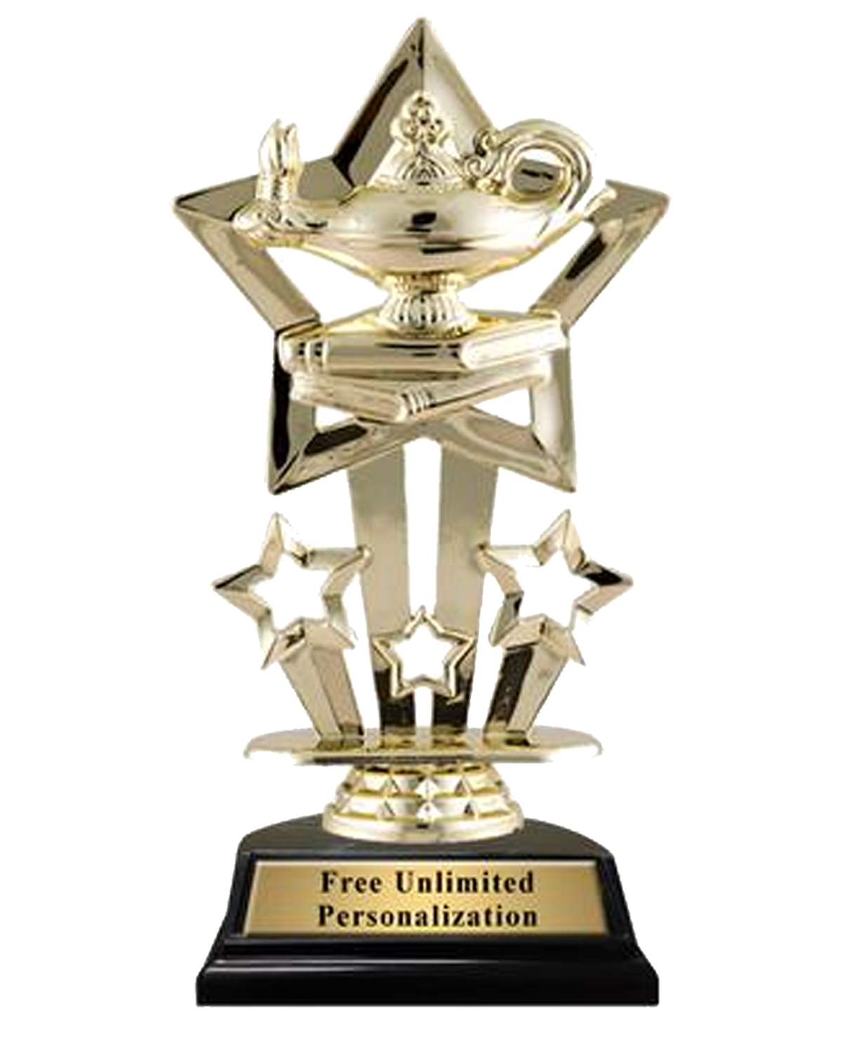 Shooting Star Lamp of Learning Trophy - Medals Award