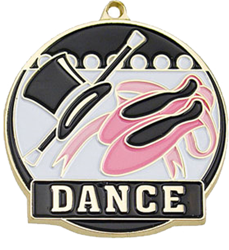Color Fill Dance Medal - Medals Award