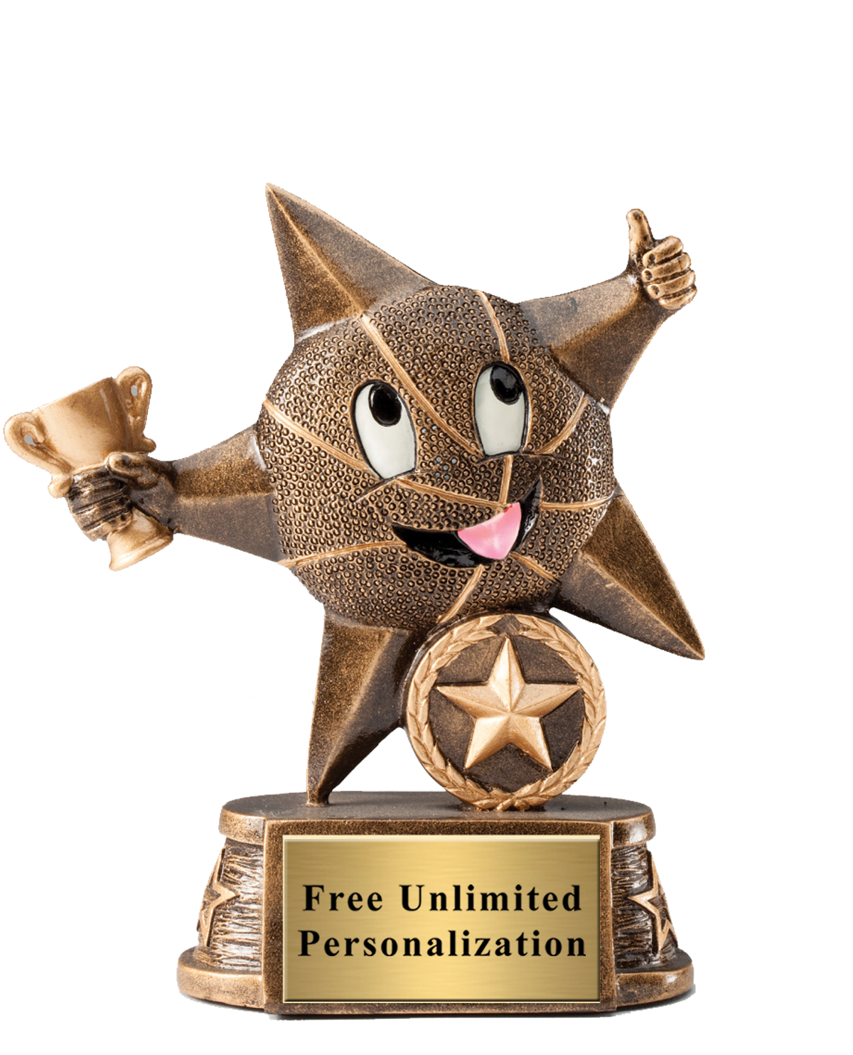 Little Star Basketball Trophy - Medals Award