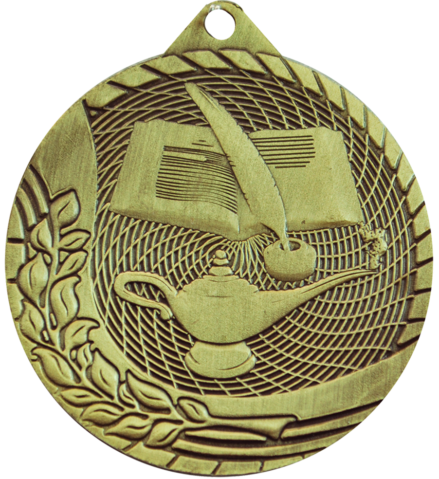 Budget Lamp of Knowledge Medal - Medals Award
