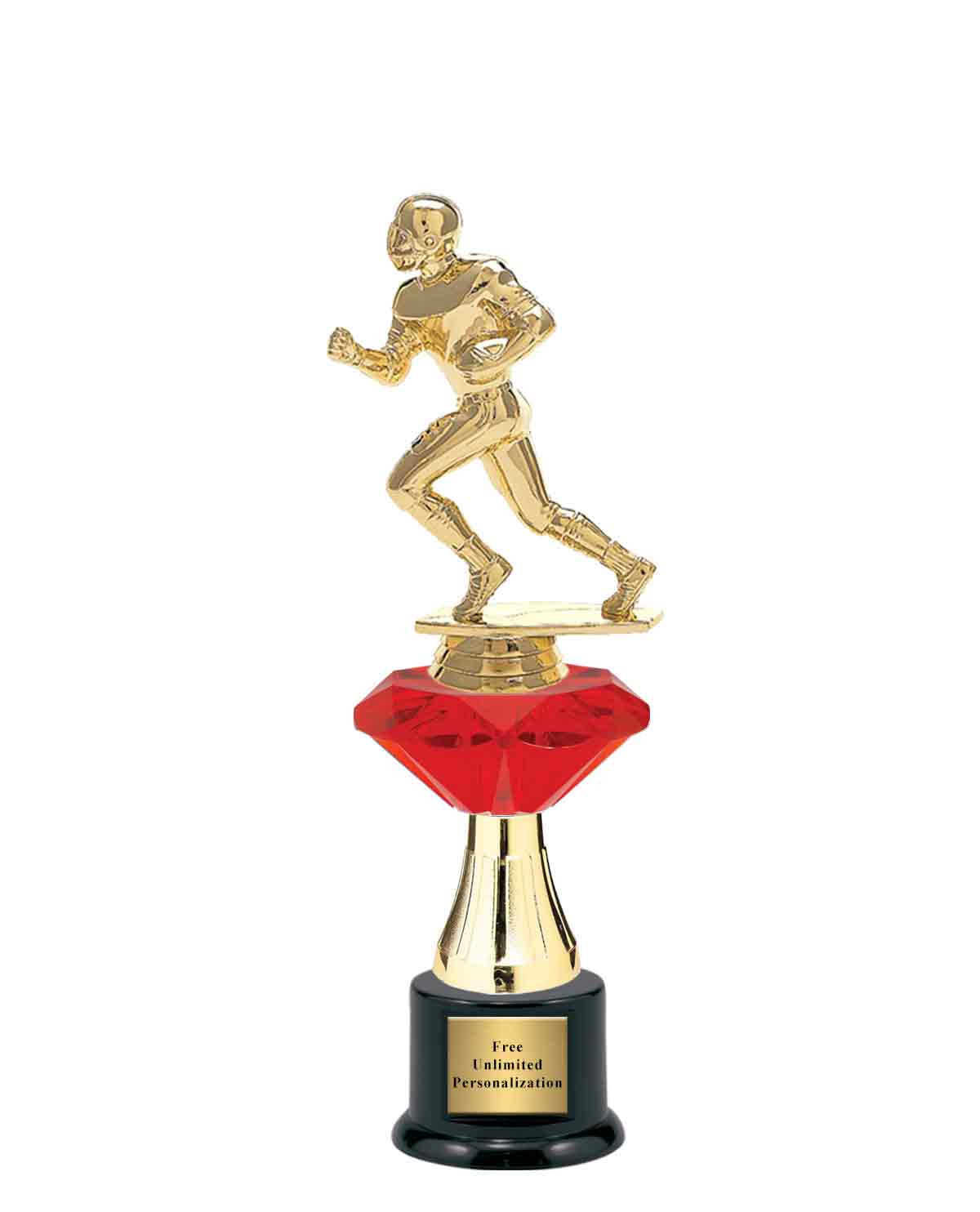 Jewel Riser Football Trophy - Medium - Medals Award