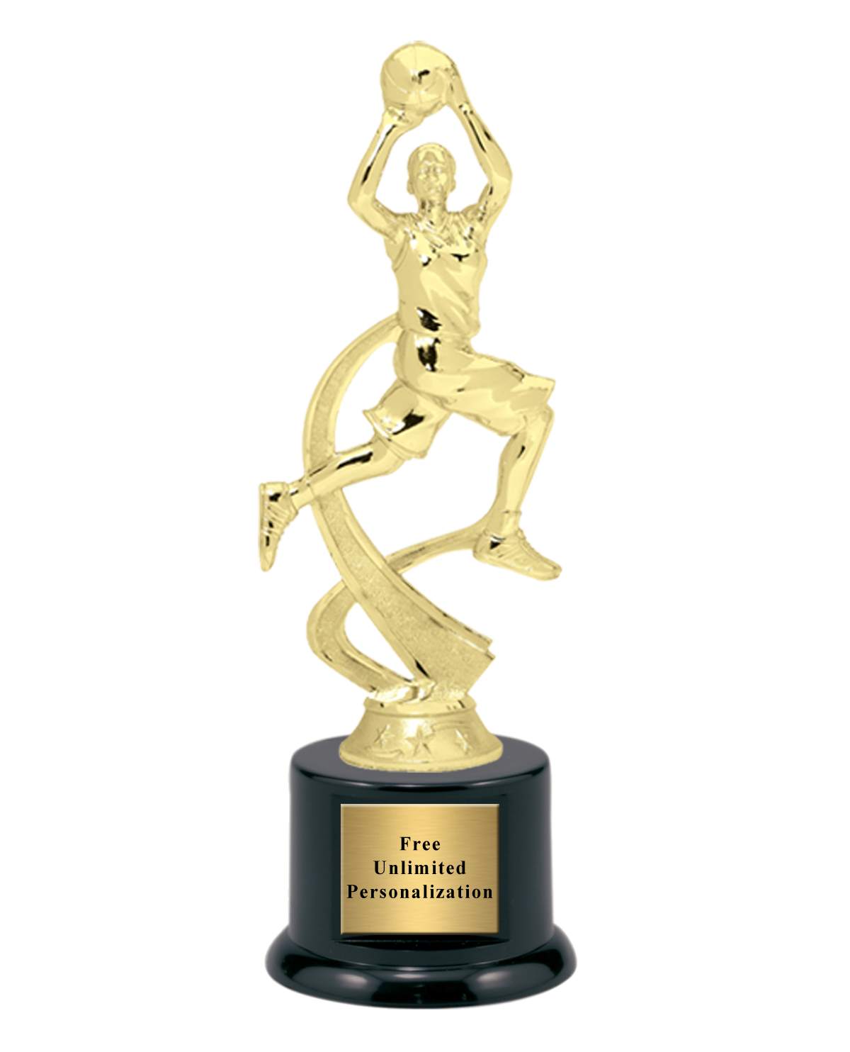 Motion Female Basketball Trophy - Medals Award