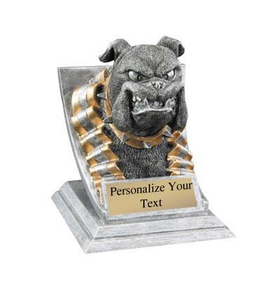 Bulldog Spirit Mascot Trophy - Medals Award