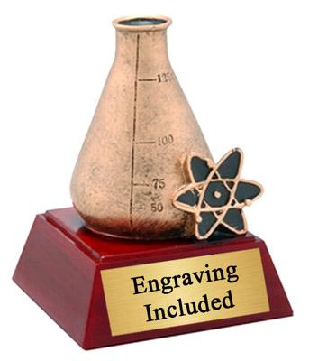 Resin Science Beaker Trophy - Medals Award