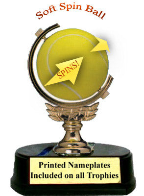 Sponge Spinner Tennis Trophy - Medals Award