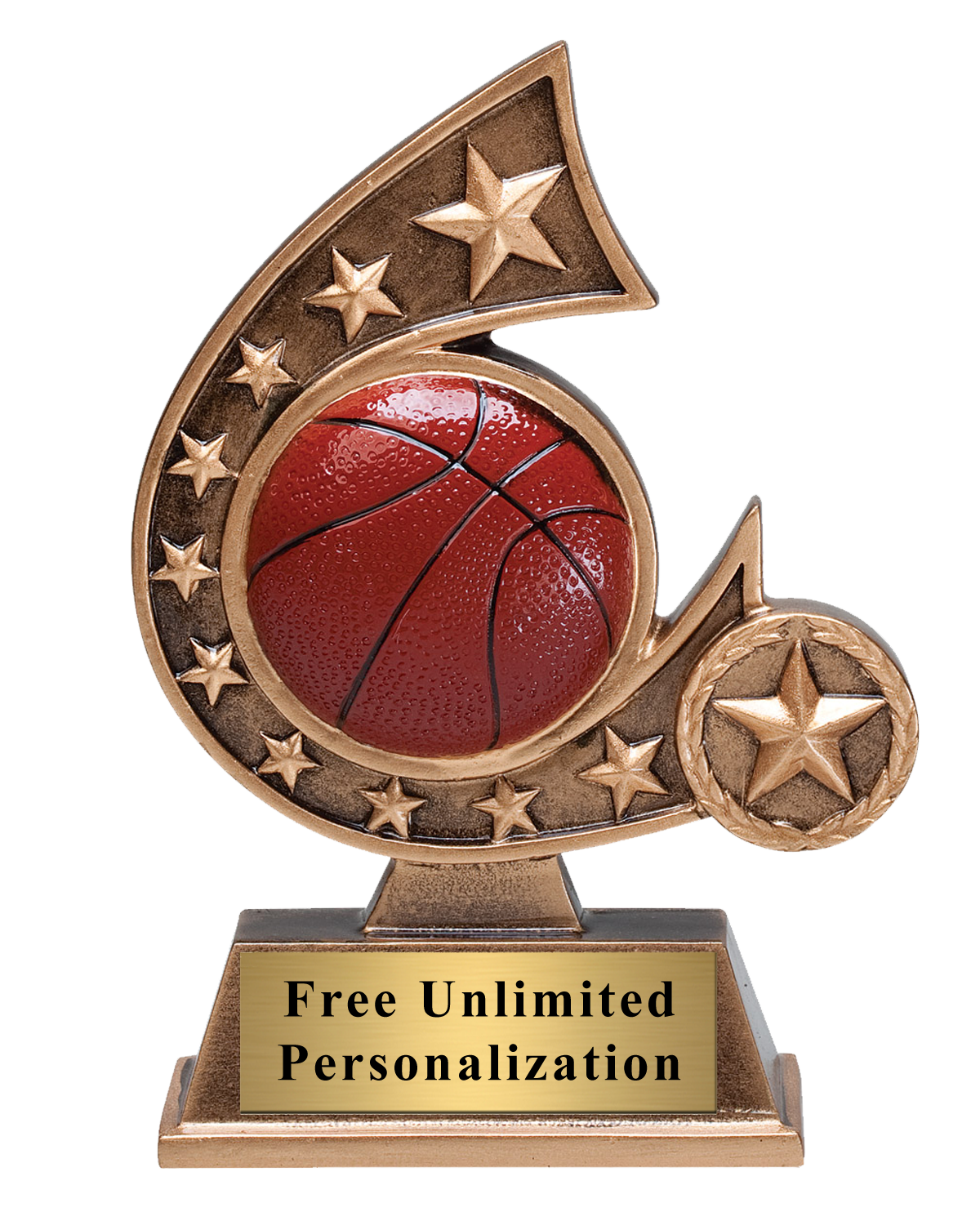 Star Comet Basketball Trophy - Medals Award