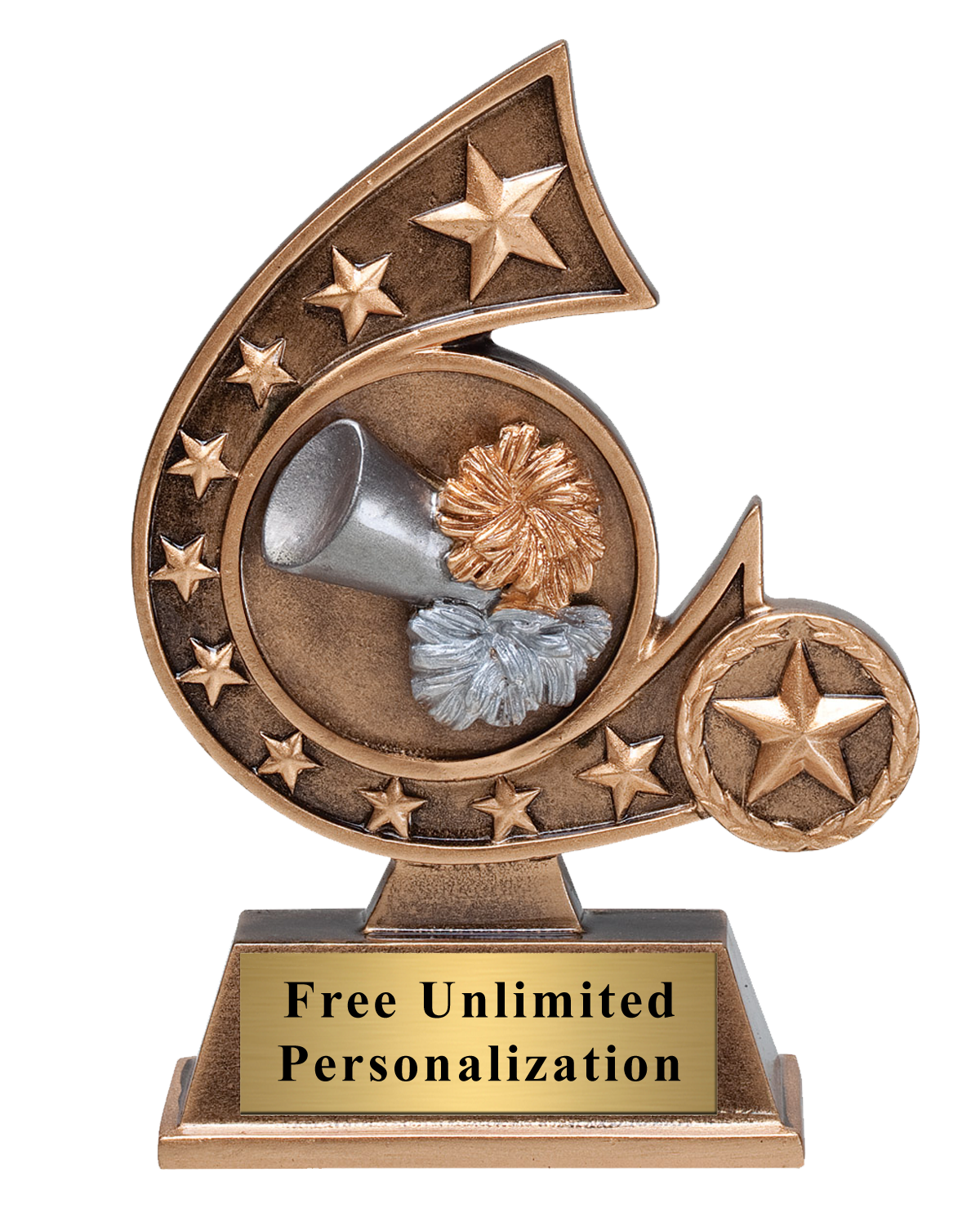 Star Comet Cheer Trophy - Medals Award