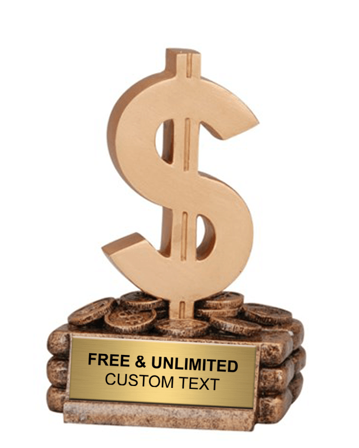 Money Pile Trophy - Medals Award