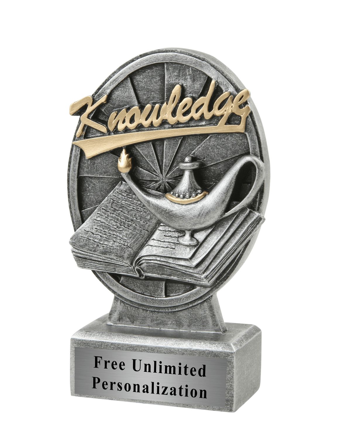 Pinwheel Lamp of Knowledge Trophy - Medals Award