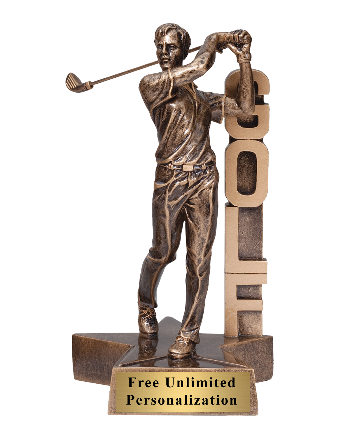 Billboard Golf Trophy - Male - Medals Award