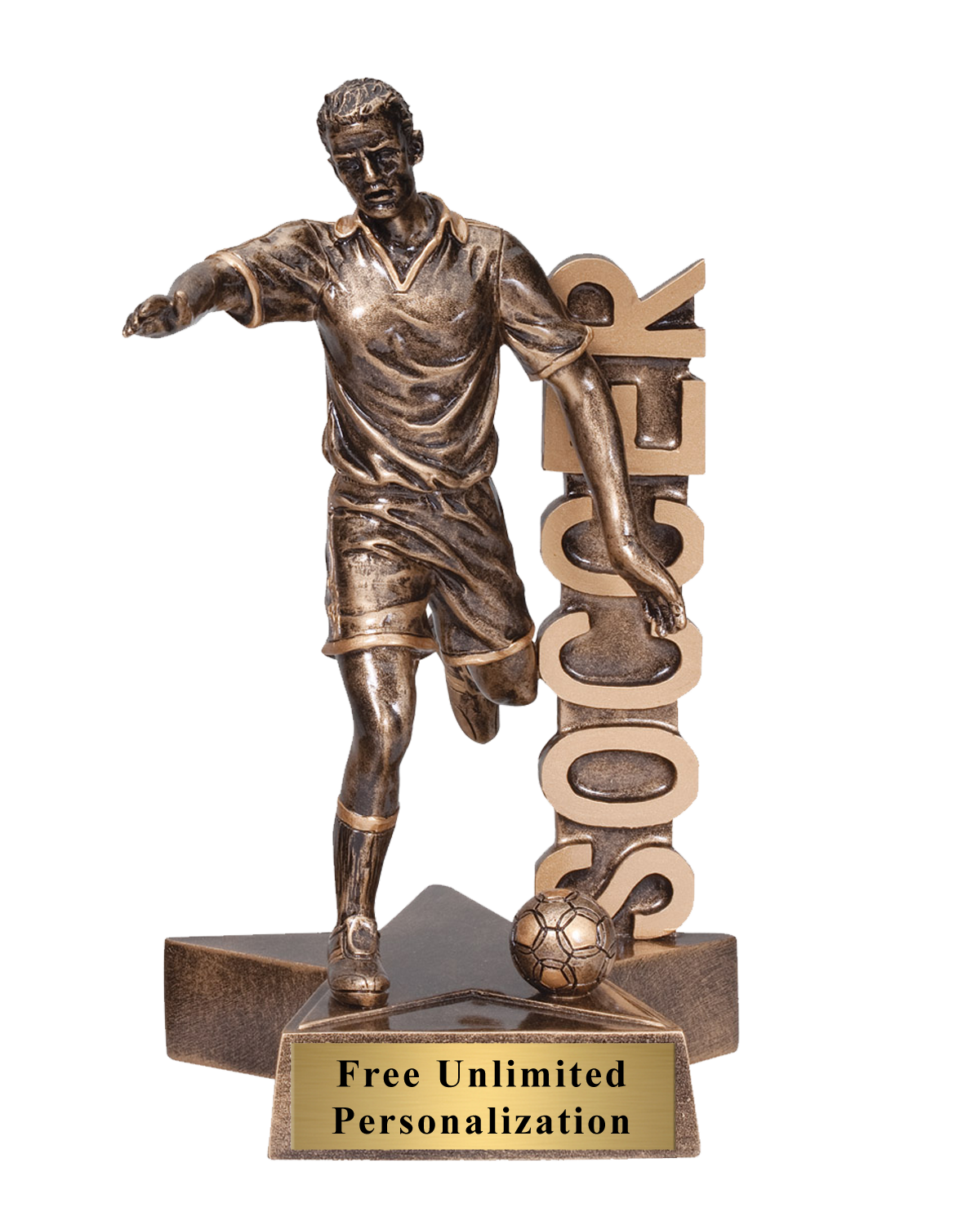 Billboard Soccer Trophy - Male - Medals Award