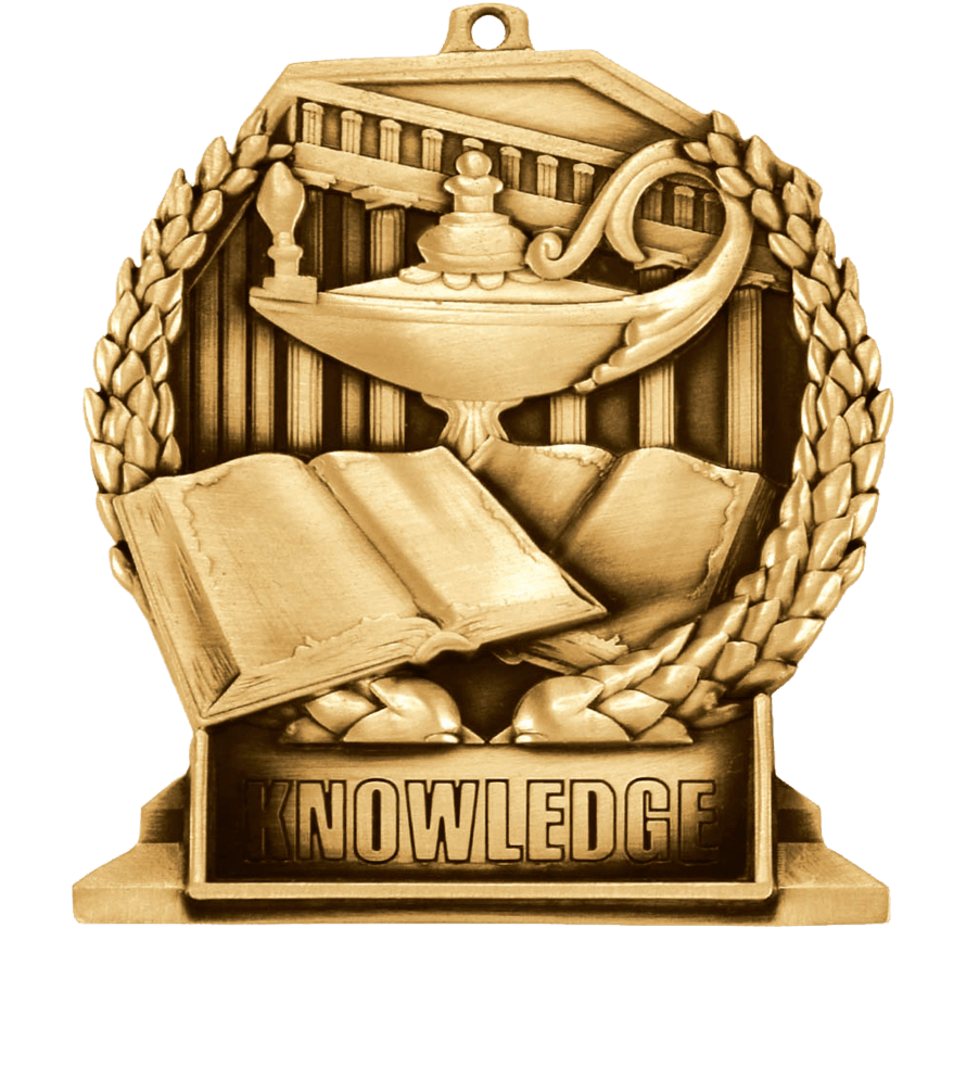 Stand Up Knowledge Medal - Medals Award