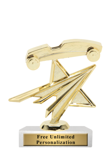 Standard Pinewood Derby Trophy - Medals Award