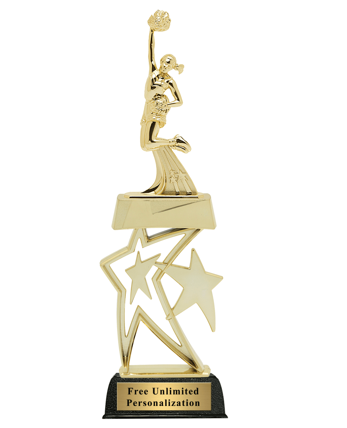 Star Cheerleading Trophy - Medals Award
