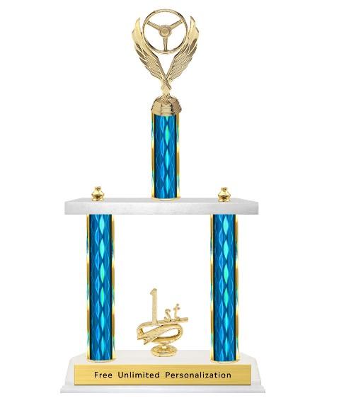 Two Tier Racing Trophy - Medals Award