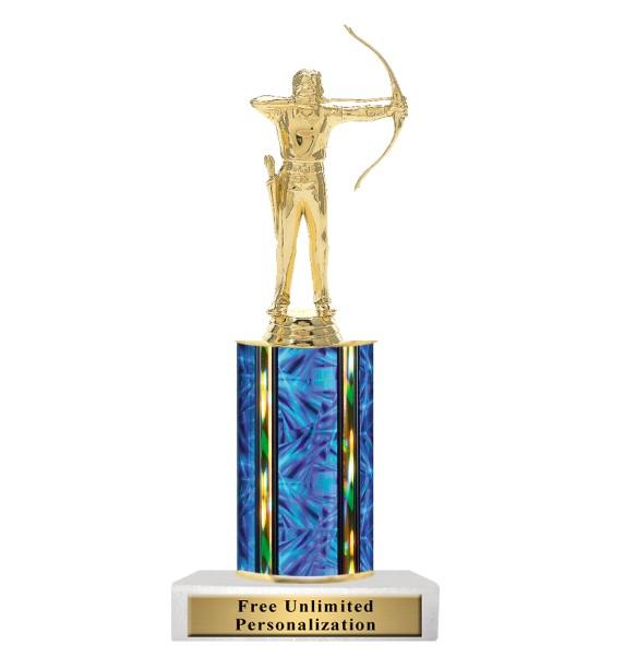 Ultra Wide Archery Column Trophy - Medals Award