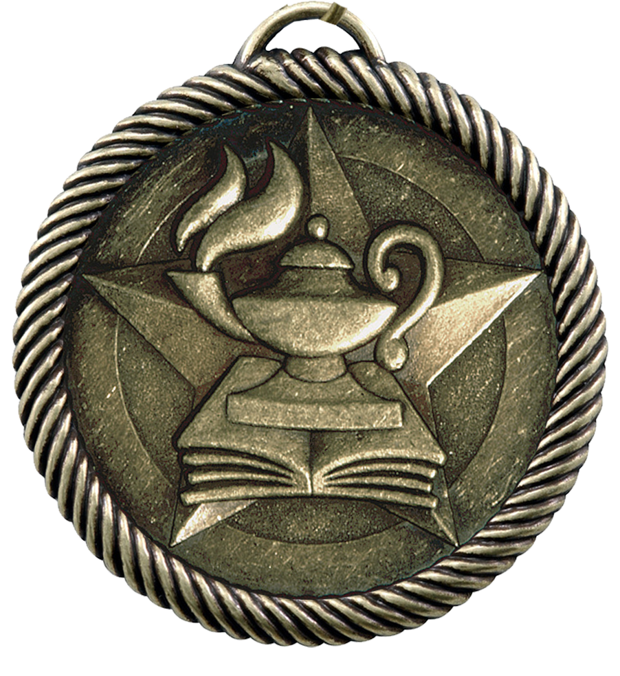 Value Lamp of Learning Medal - Medals Award