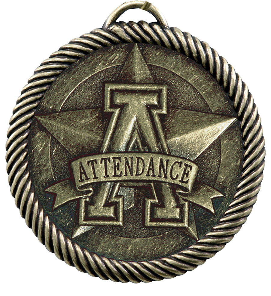 Value Attendance Medal - Medals Award