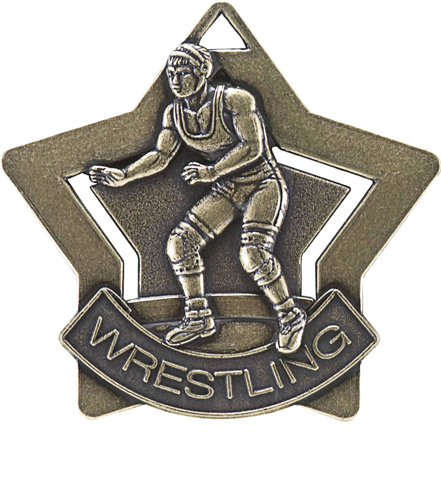 Star Wrestling Medal - Medals Award